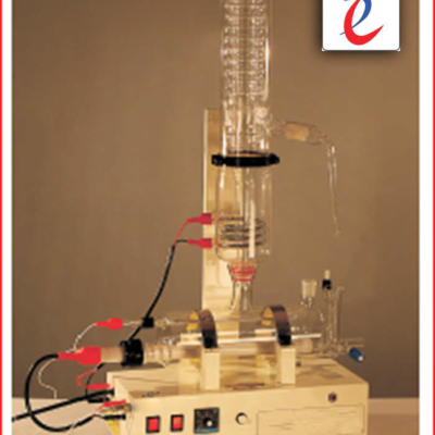All Quartz Double distillation. With built in triple safety features ...